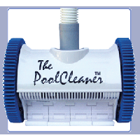 THE POOL CLEANER 2 WHEEL WITH TILE TYRES 10M HOSE